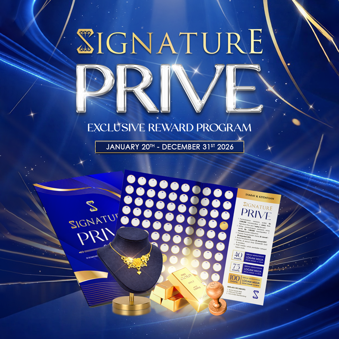 Signature Privé 2026: Kumpulkan Stamp, Dapatkan Logam Mulia - Signature ...